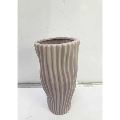 CERAMIC VASE PURPLE